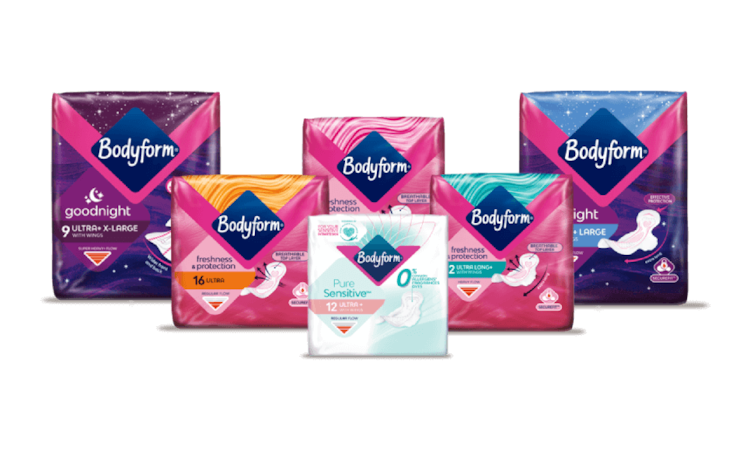 Monthly and Daily Intimate Care Products | Bodyform