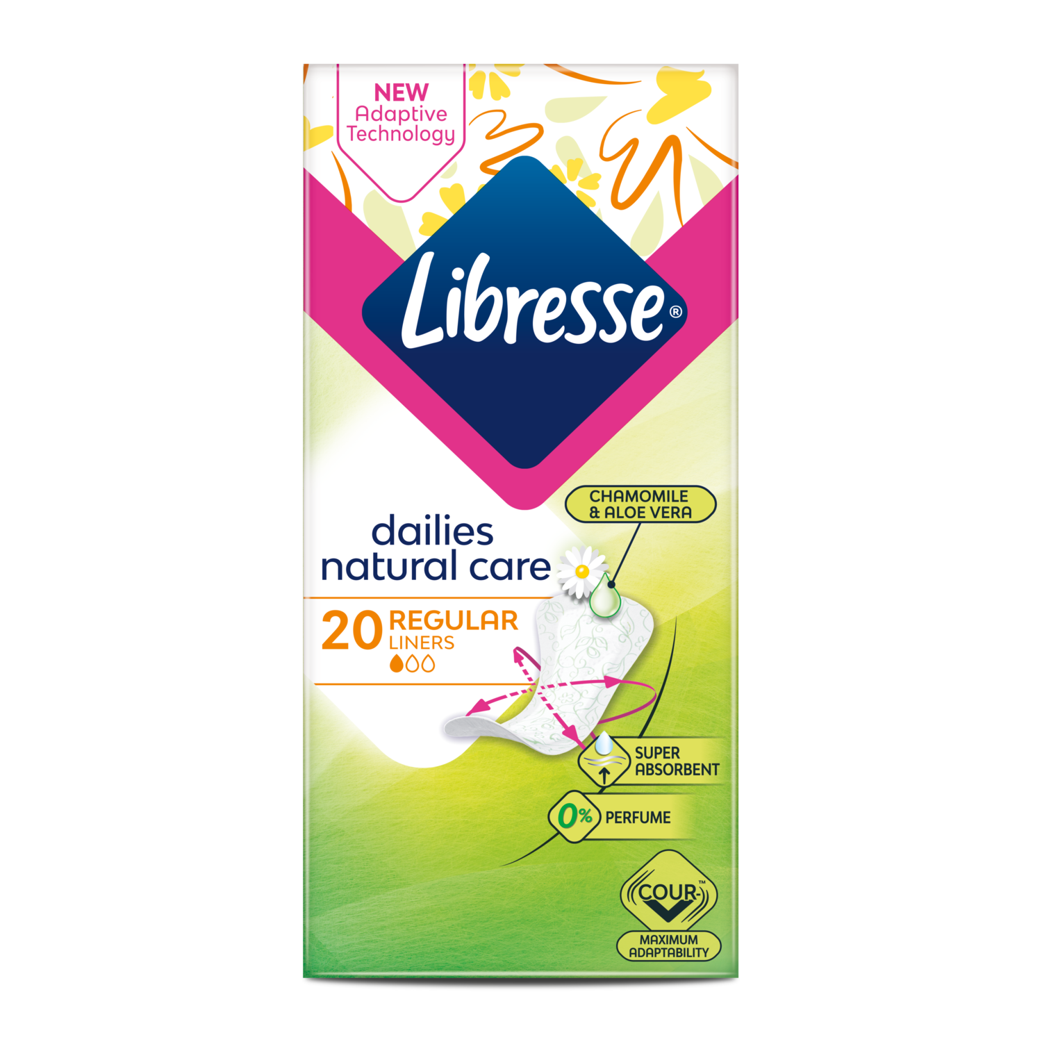 Absorbante zilnice Libresse Natural Care | Libresse