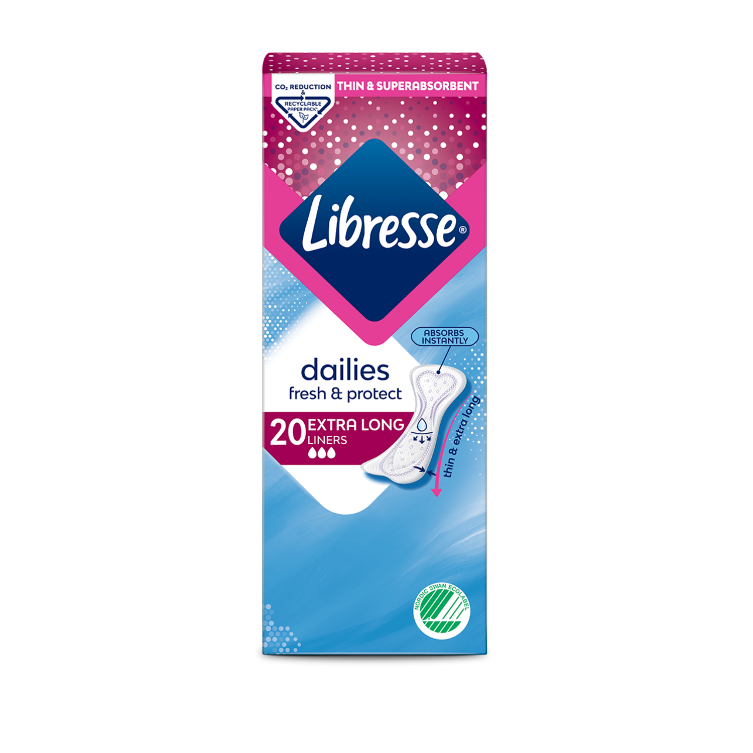 Extra Long Truseinnlegg | Libresse