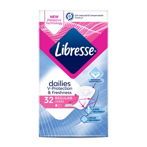 Libresse V-Protection & Freshness inlegkruisje | Libresse