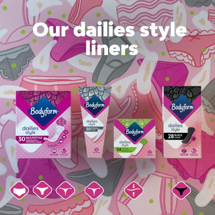 Bodyform String Liners | Bodyform