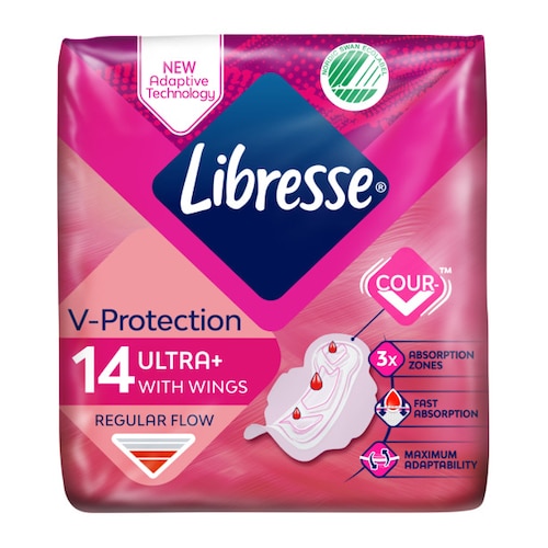 Ultra+ with wings maandverband | Libresse
