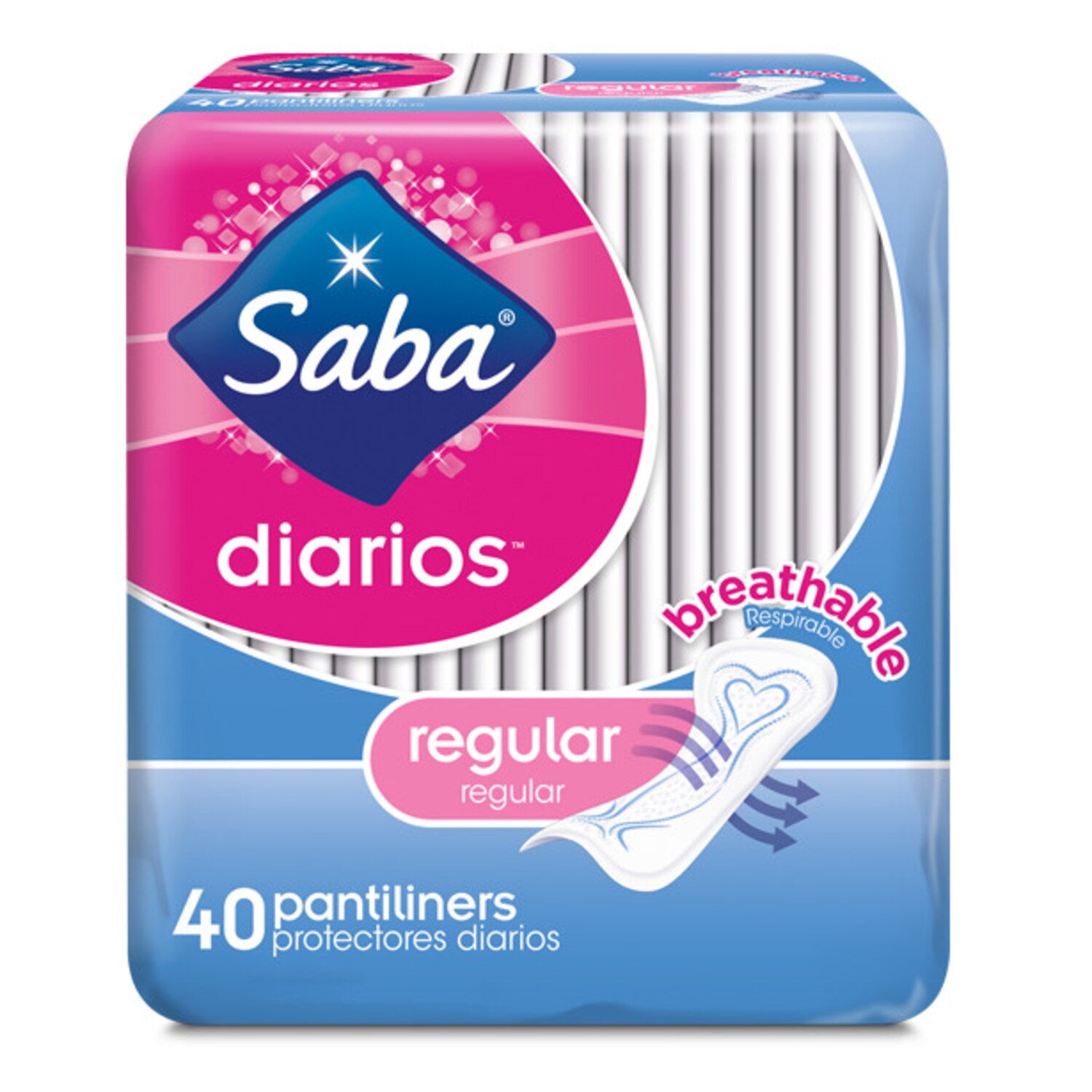 Saba® Diarios™ Regular Pantiliners | Saba