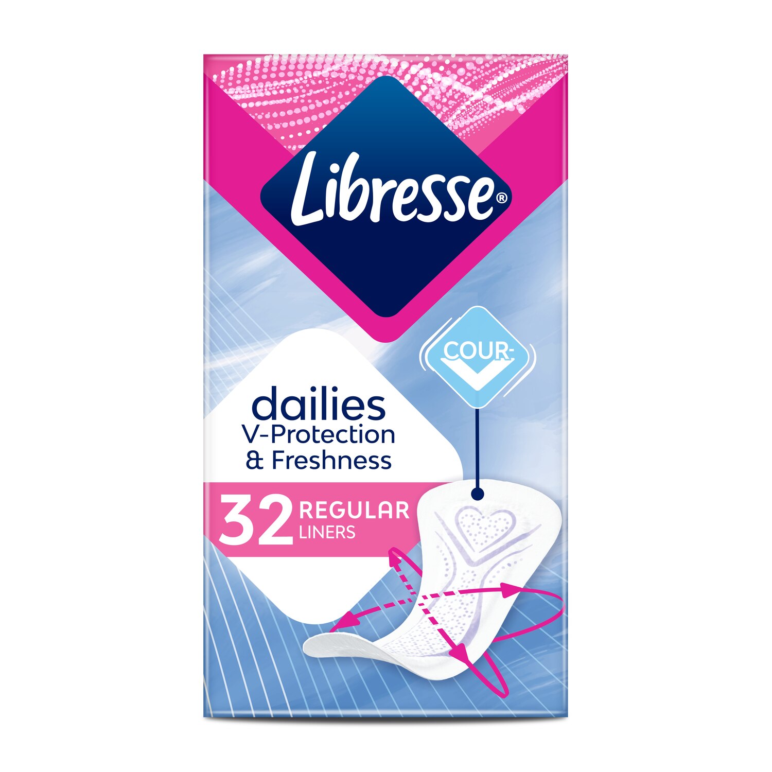 Libresse V-Protection & freshness Regular dnevni ulošci | Libresse